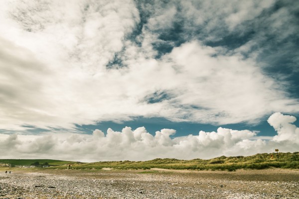 Clouds over Owenahincha Beach – In Photos dot Org