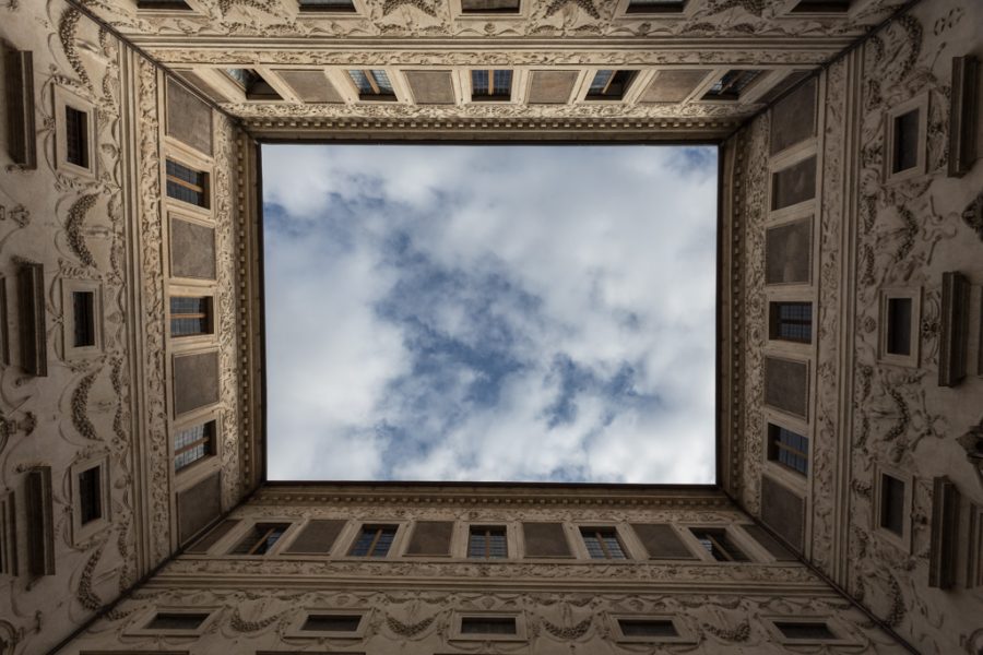 A Square Sky at the Spada Gallery – In Photos dot Org
