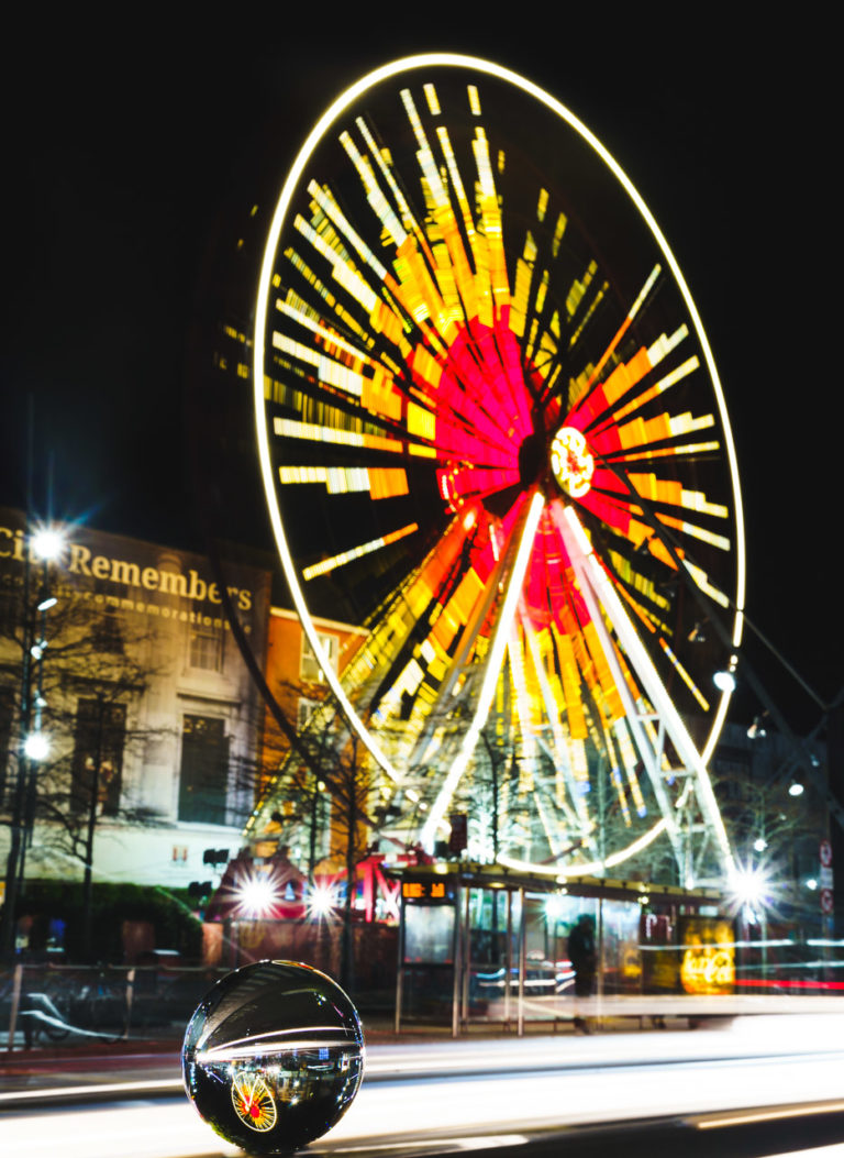 The Ferris Wheel and the Crystal Ball – In Photos dot Org