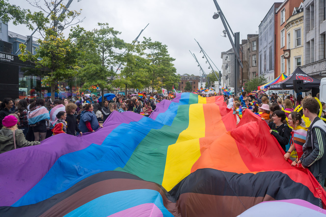 The Cork Pride Flag – In Photos dot Org