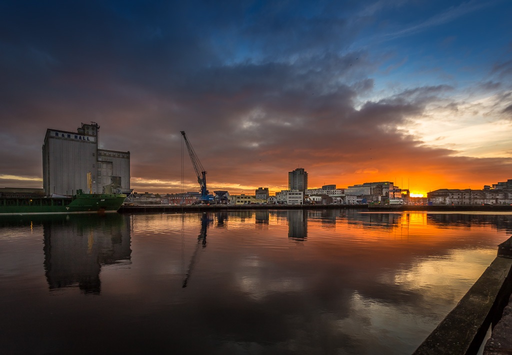 Cork Harbour Sunset – In Photos dot Org